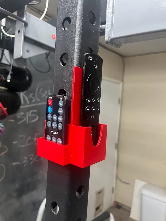 Squat Rack Remote Holder by XPrints - MakerWorld