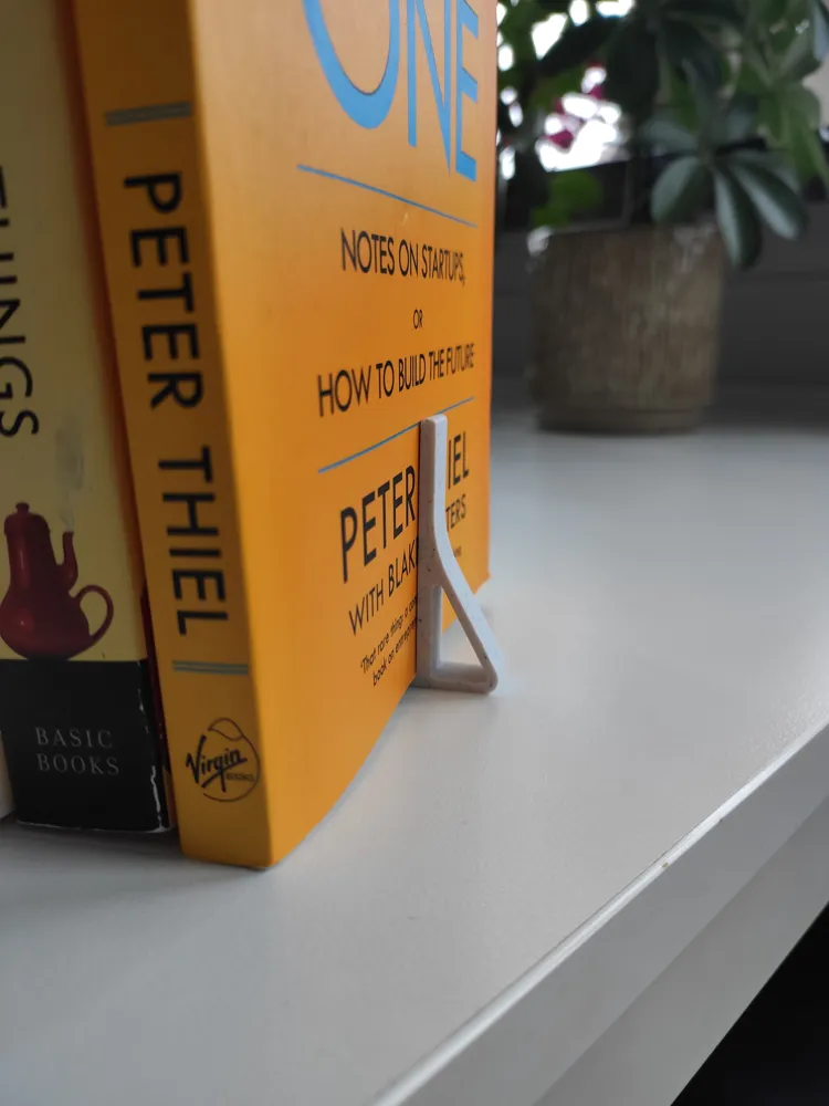 BookStop: Simple, Minimal and Fast Printing Bookend. by magnus.horlyk ...