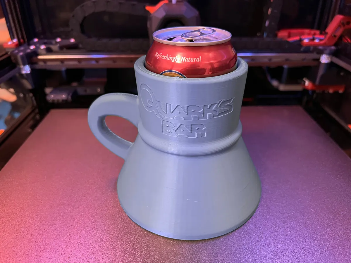 Quark's Bark Raktajino Mug (Can Holder) von Donald Sayers MakerWorld: Kostenlose 3D-Modelle ...