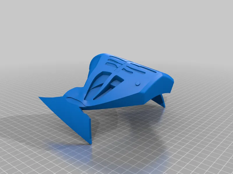 Riddick - Necromonger Helmet by Starbug,_Props - MakerWorld