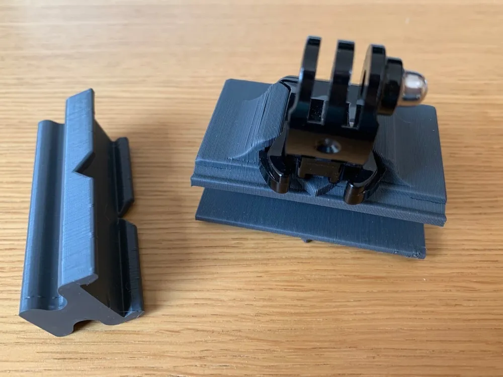 Porsche 718 Cayman GoPro mount by Rasmussen - MakerWorld