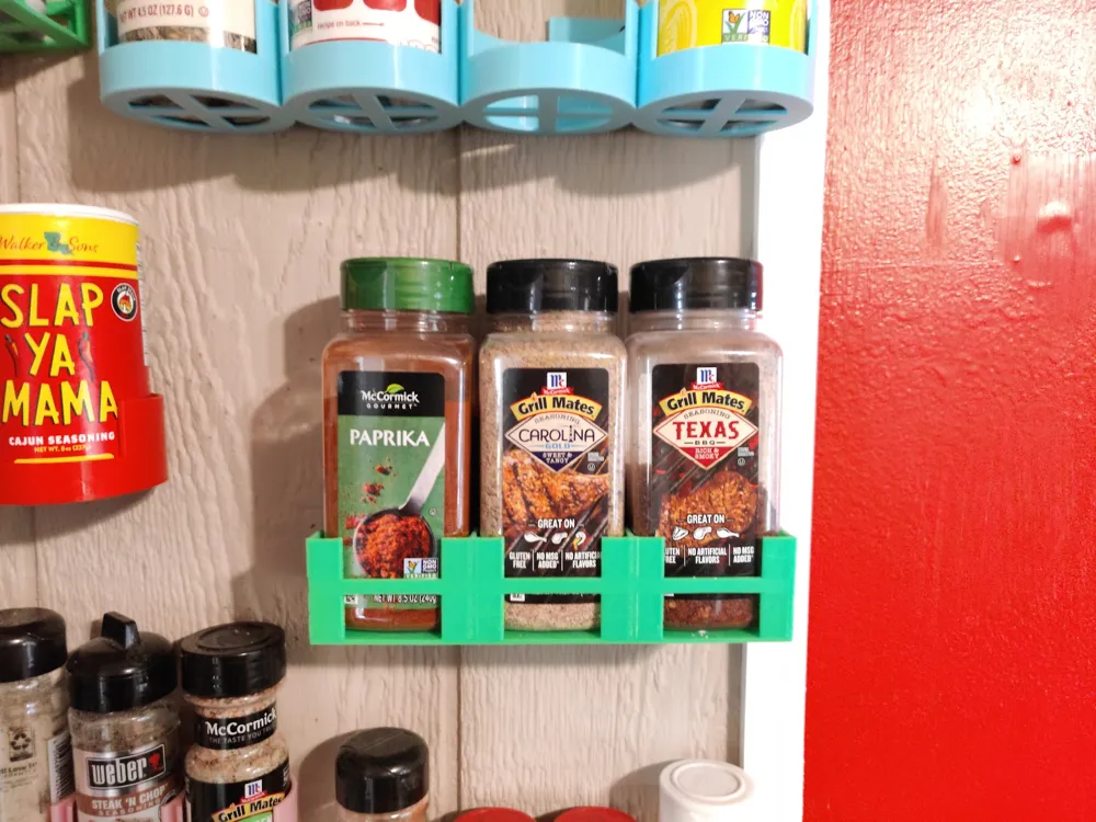 Rectangular Spice Rack Wall Mounted by eDaterKenobi - MakerWorld
