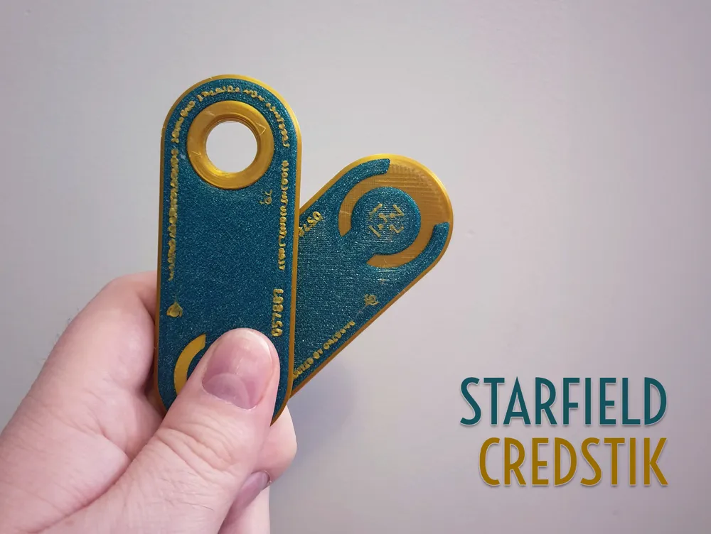 Starfield Credstik by Jaatinen3D - MakerWorld