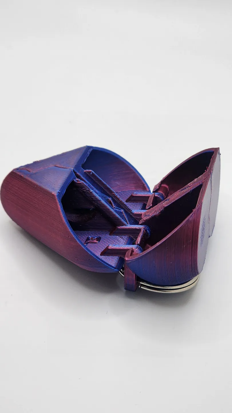 llavero caja de corazón Remezclado por Tmacken MakerWorld: Descarga Modelos 3D Gratuitos