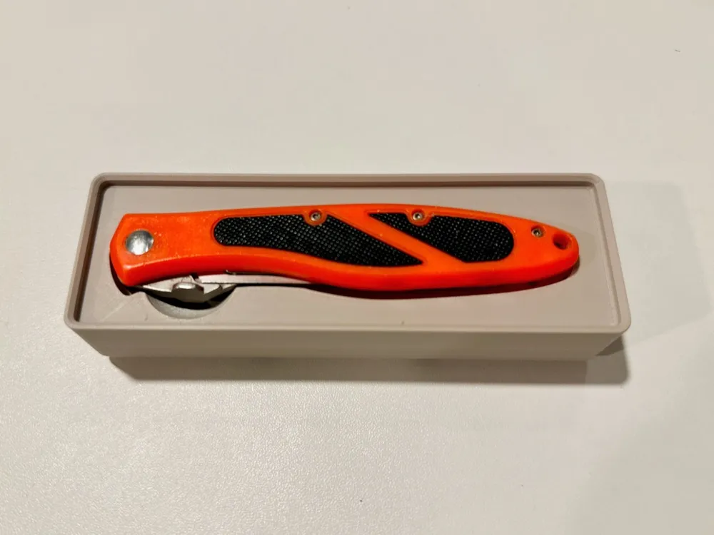 Gridfinity Havalon Piranta knife caddy by CoolChillGuy - MakerWorld