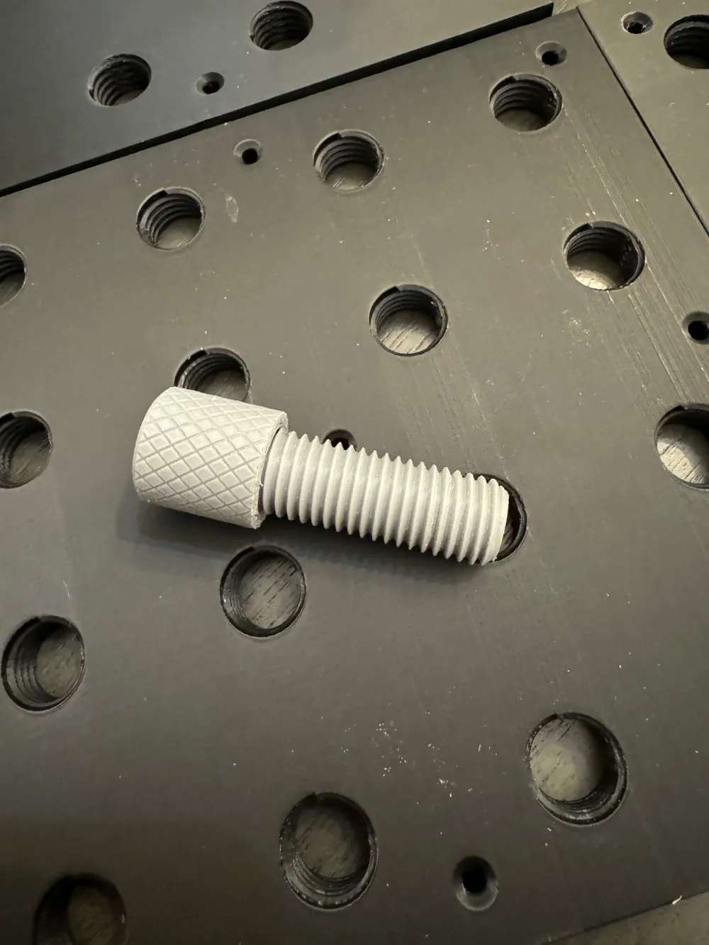 2 Inch Threaded Peg (Threaded Pegboard Compatible) by Carman3D - MakerWorld