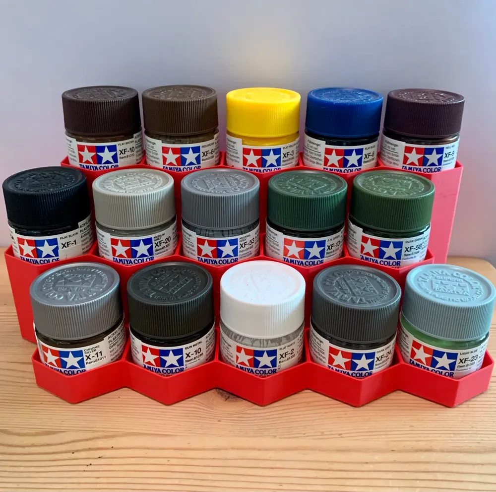Tamiya Paint Stand by squirrelbrain - MakerWorld