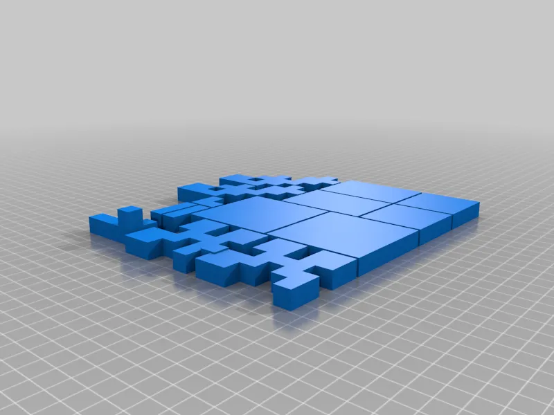 Minecraft blue orchid by Justricity - MakerWorld