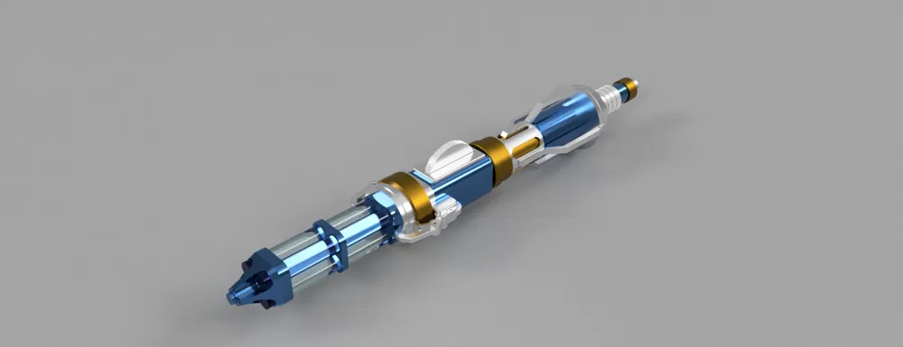 Doctor Who 12th Sonic Screwdriver Prop by Micro Center- Inland Filament ...