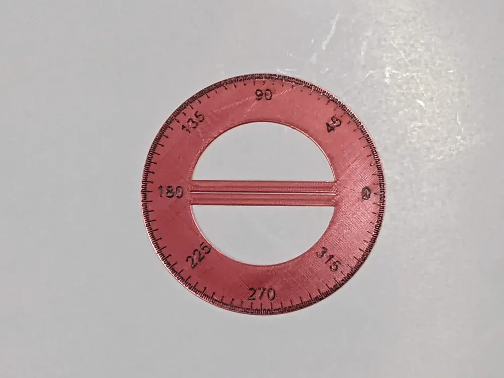360 Degree Protractor by vulcan.lucky - MakerWorld