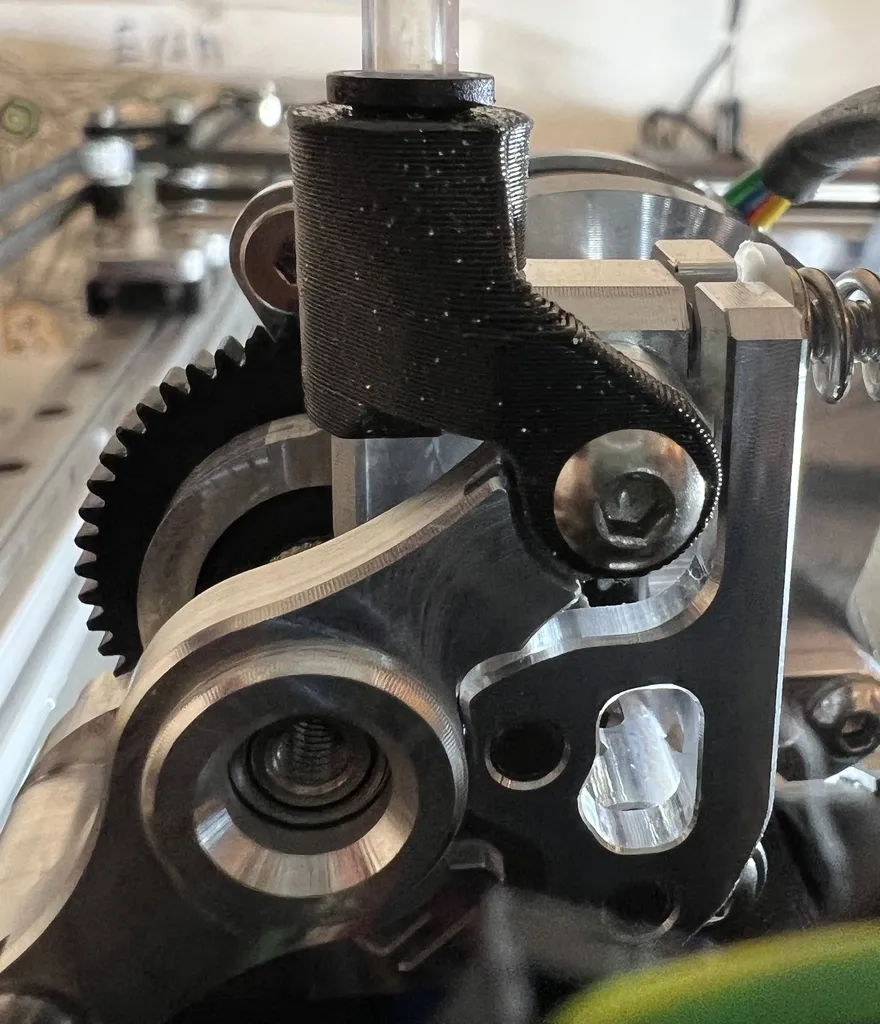 BOWDEN CLIP ADAPTER FOR VZ-HEXTRUDORT CNC USING THE SMALLER E3D COLLETS ...