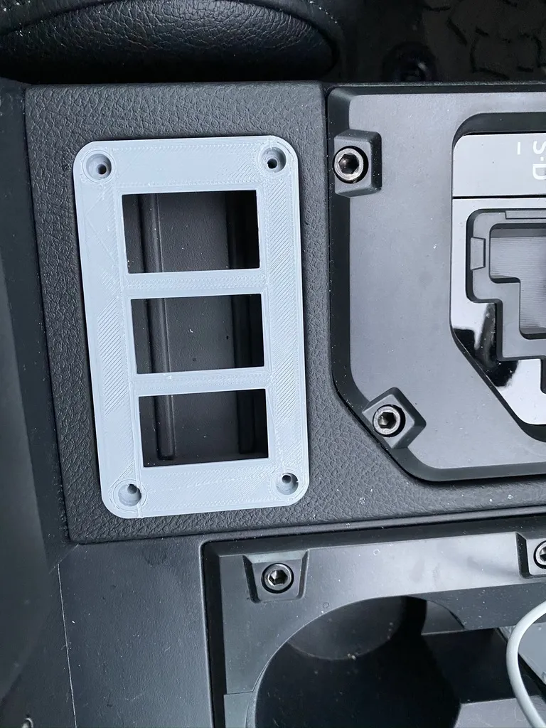 Toyota Tundra console switch panel for Carling/Toyota push switches by ...