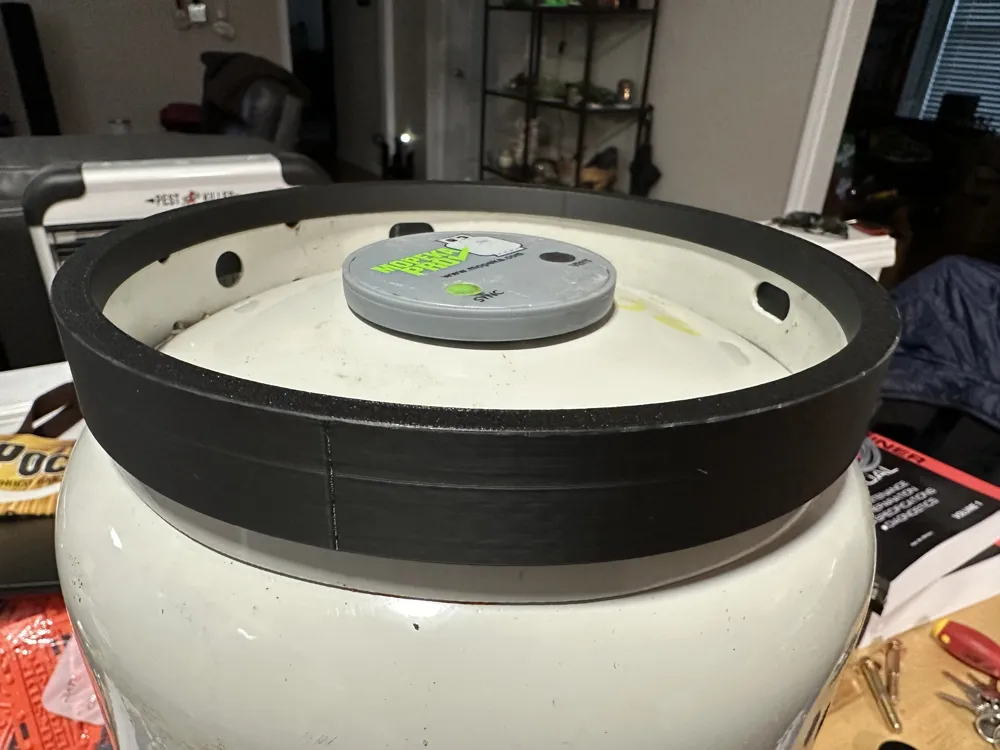 Base ring spacer for 11lb/25gal Worthington Propane tank by Darkside ...