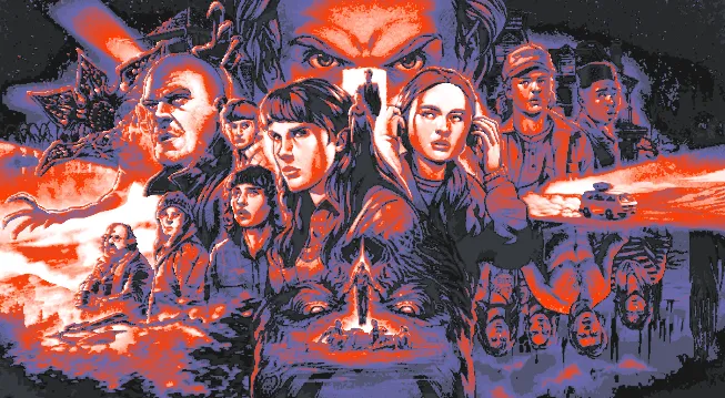 Stranger Things Hueforge by vincent_shiel - MakerWorld