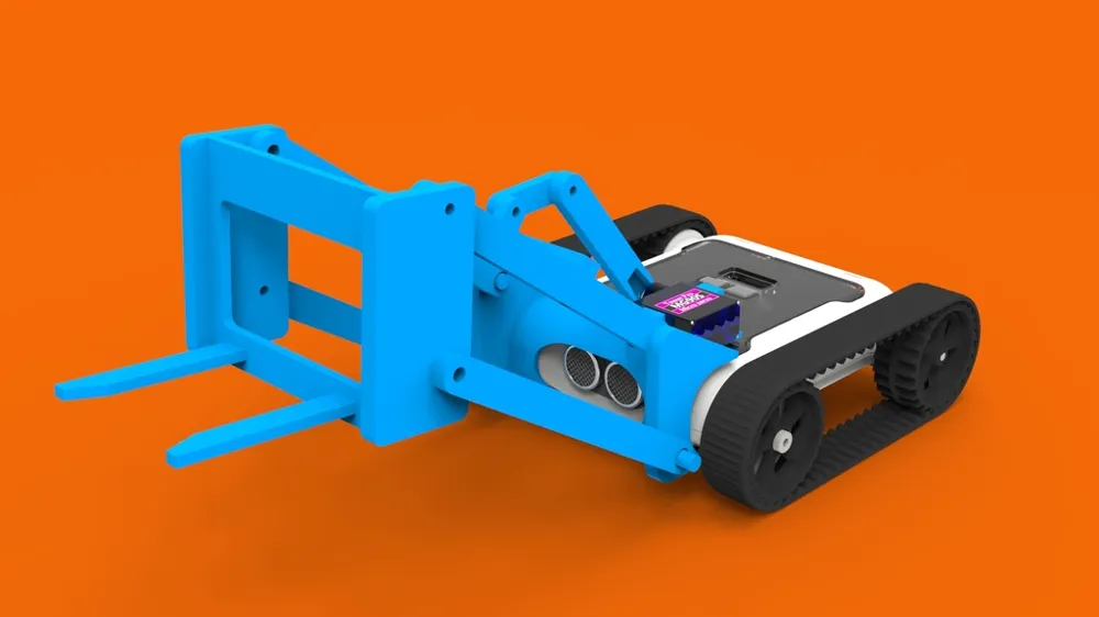 Micromelon Forklift Attachment by Micromelon Robotics - MakerWorld