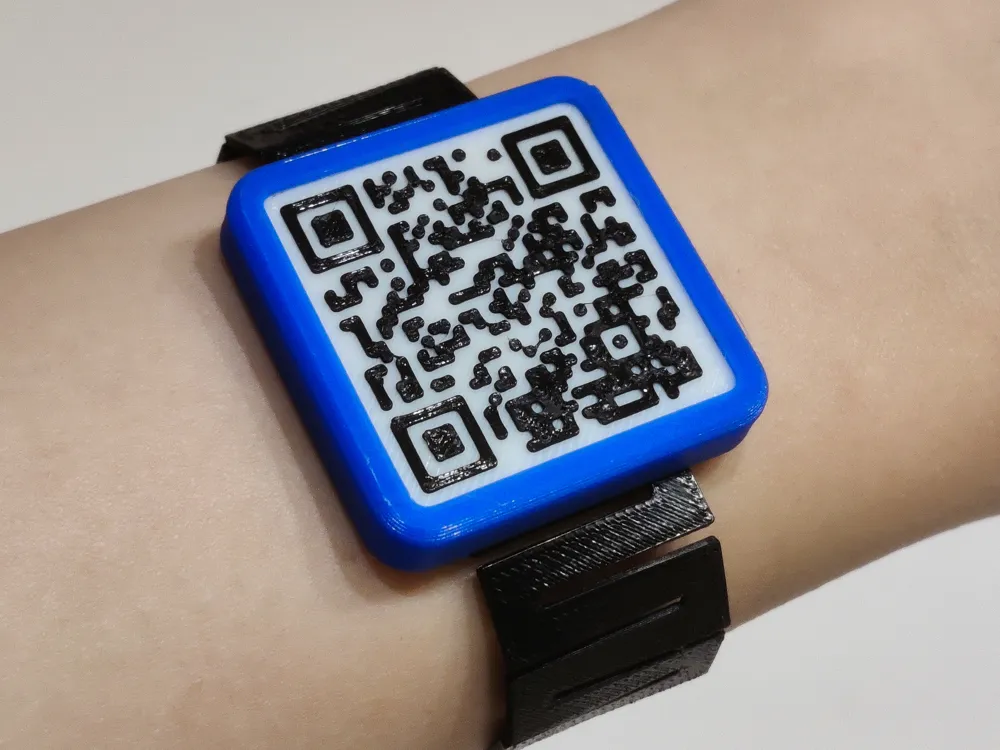 QR Code watch by ilikeapples12 - MakerWorld