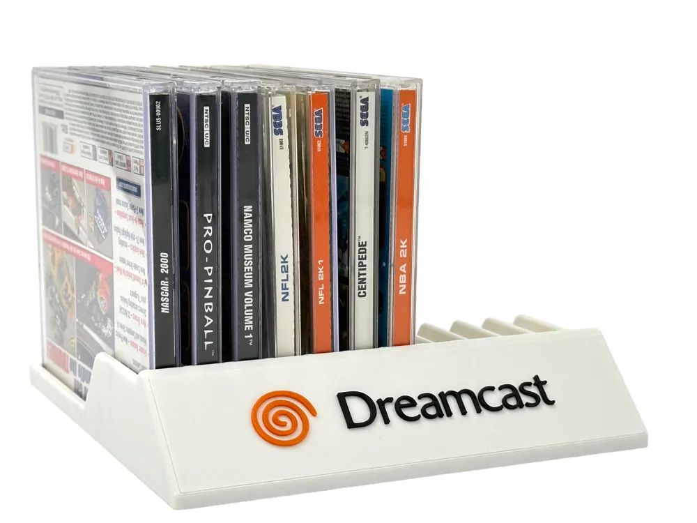 Sega Dreamcast Video Game Case Holder (12 Games) - Collection Organizer ...