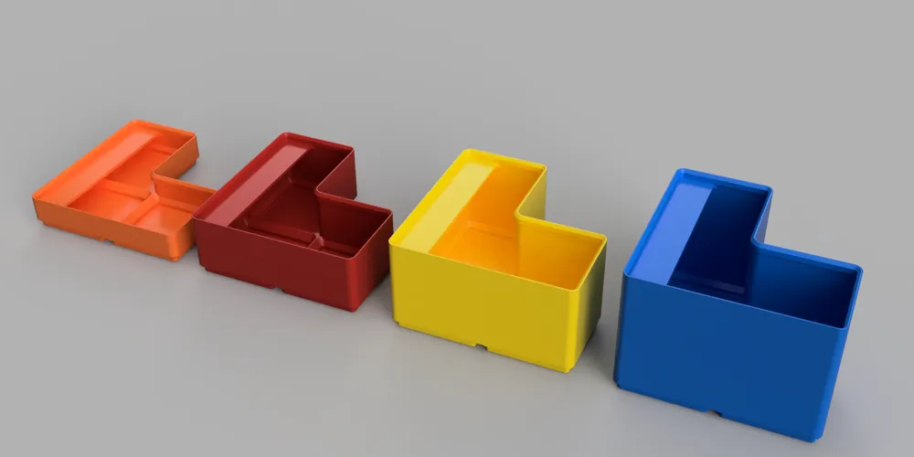 Gridfinity 2x2 L Bins Label by Oachkatzl - MakerWorld