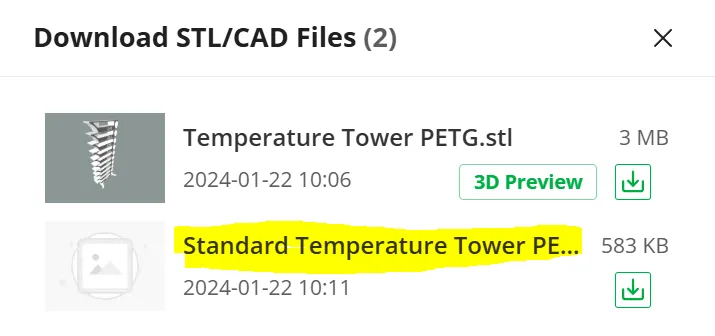 Calibration PLA Temp Tower V2 by Xeraj MakerWorld: Download Free 3D Models