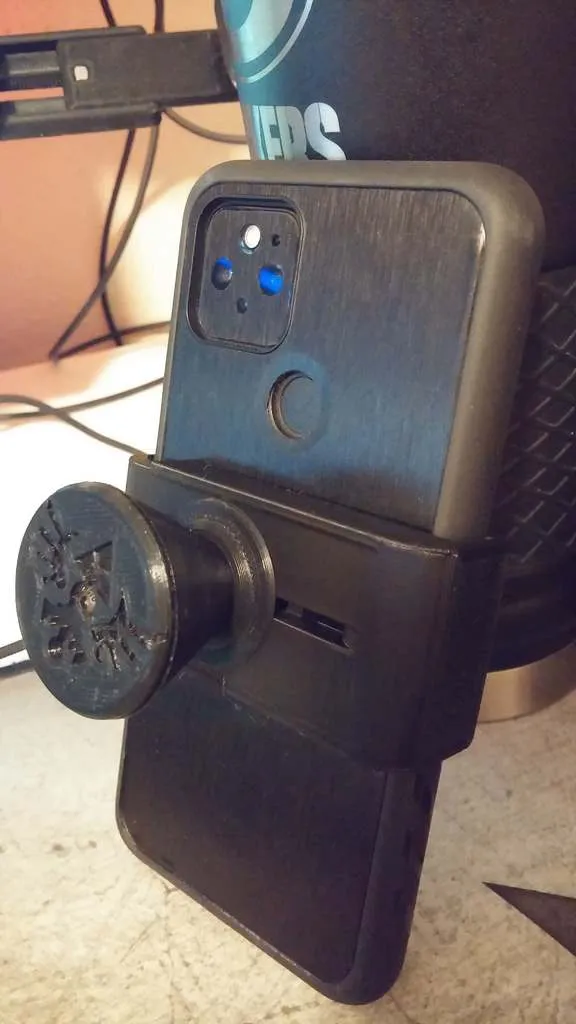 Removable Pop Socket Phone Mount by sushibagel - MakerWorld