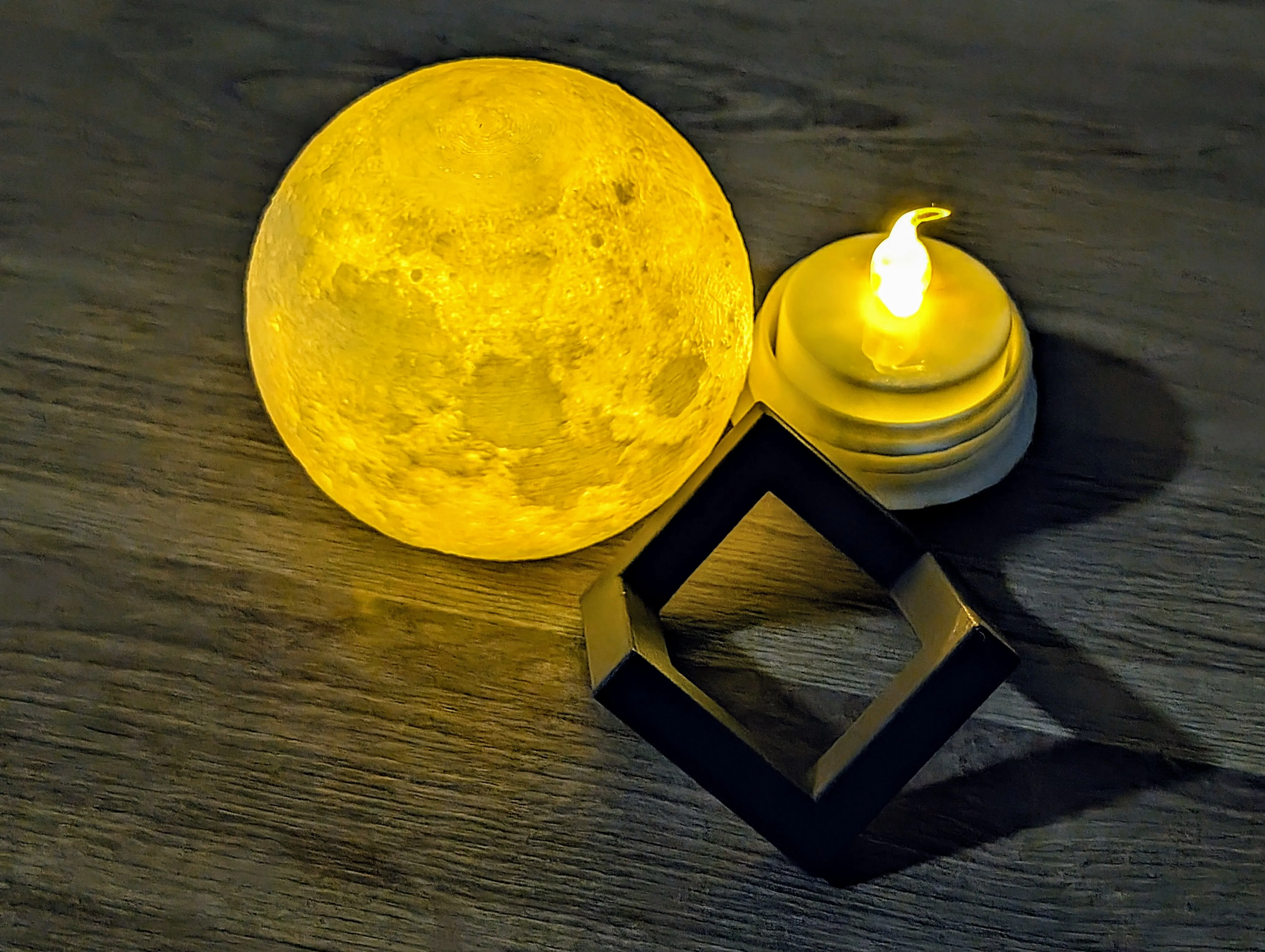 Boy meets girl NASA CGI kit Moon for your love one by G__W__ - MakerWorld