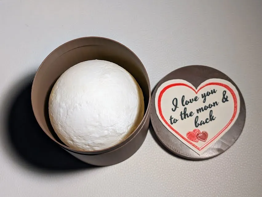 Boy meets girl NASA CGI kit Moon for your love one by G__W__ MakerWorld ...