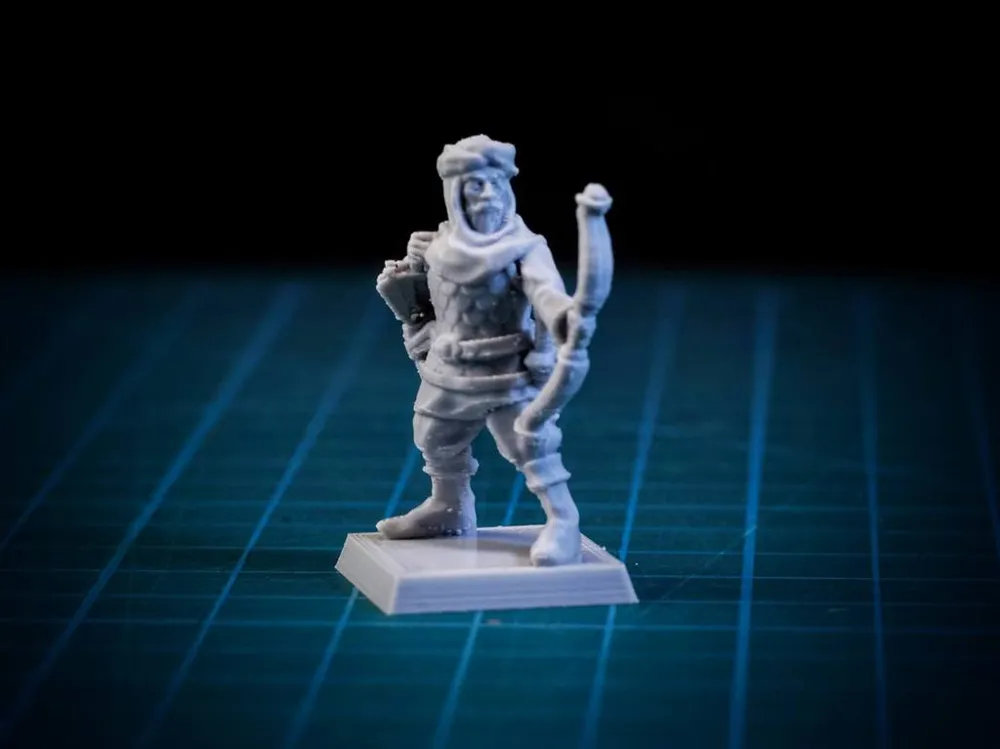 Saracen archer 28mm (supportless, FDM friendly) by Brite Minis - MakerWorld