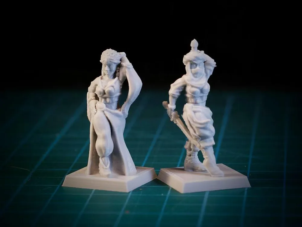 Oriental dancer 28mm (No supports, FDM friendly) by Brite Minis - MakerWorld