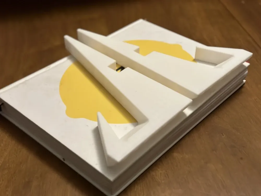 Recipe book stand Remixed by BaLuCZ - MakerWorld