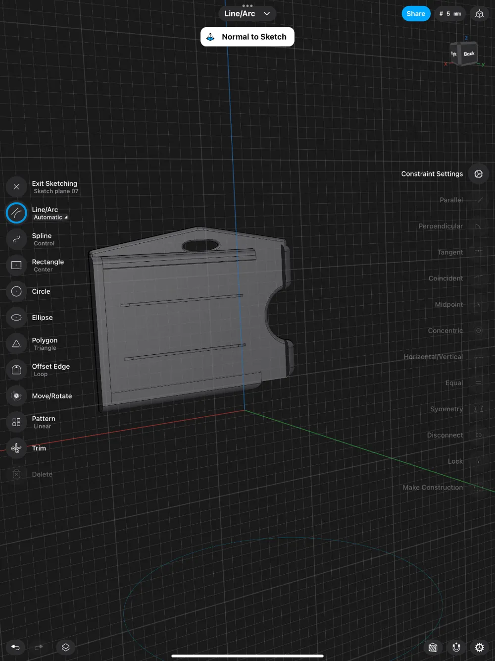 horizontal badge base by trinket king - MakerWorld