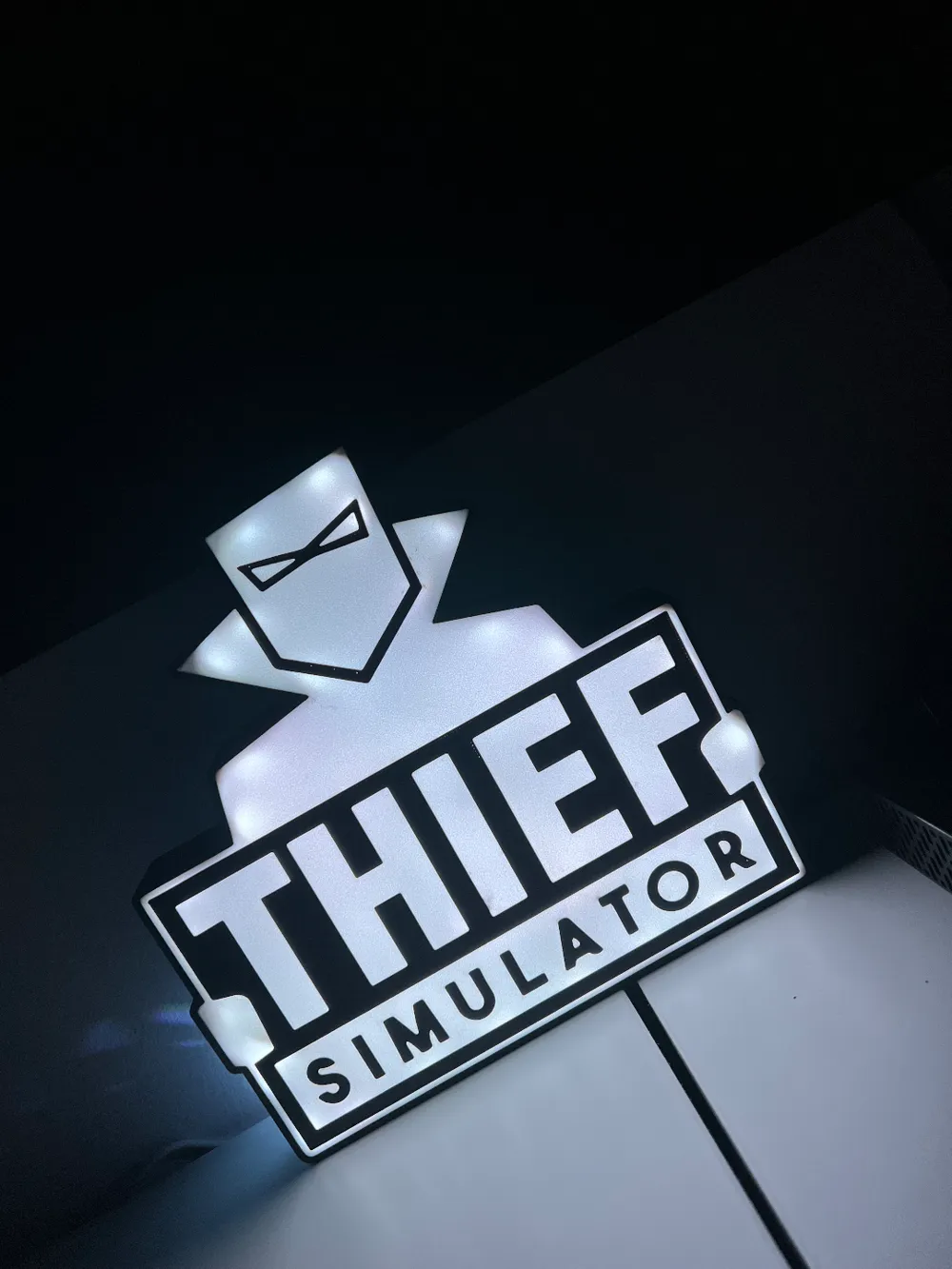 Thief Simulator Lamp Game Logo by 3D-Isak - MakerWorld