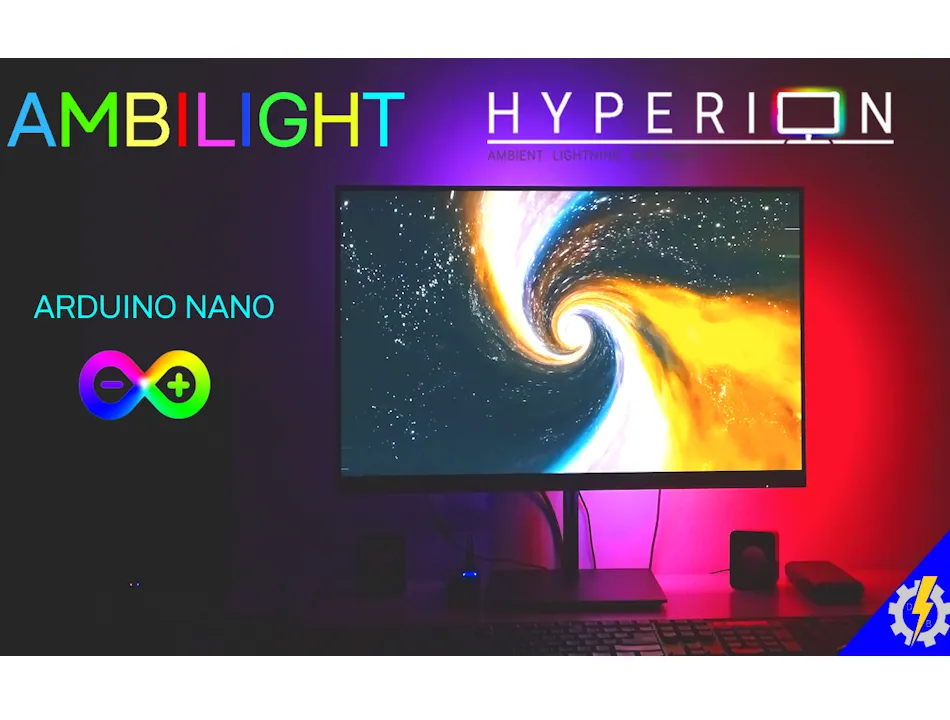 CASE FOR AMBILIGHT HYPERION with ARDUINO NANO by DBMaking - MakerWorld