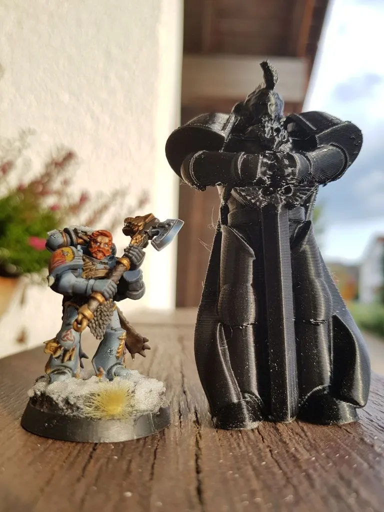 [Warhammer 40K Terrain] Fenrisian Honor Statue Remixed by miru8112 ...