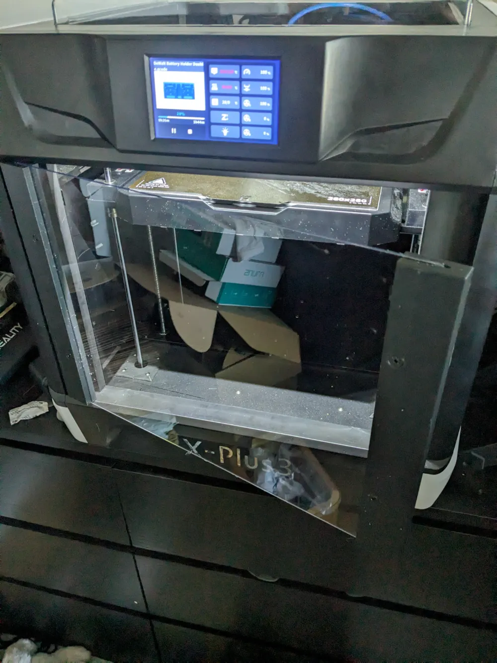 Qidi X-Plus 3 Flat Front Panel Kit by Light Forge 3D - MakerWorld