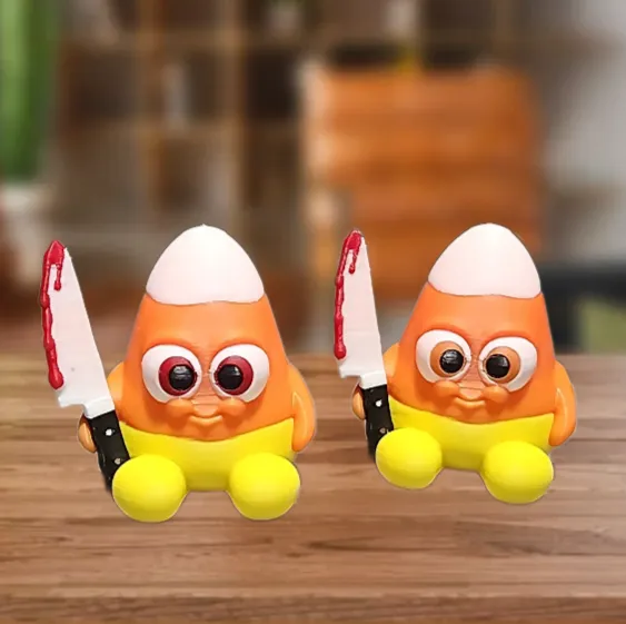 Cute Murder Corn Painted - Free 3D Print Model - MakerWorld