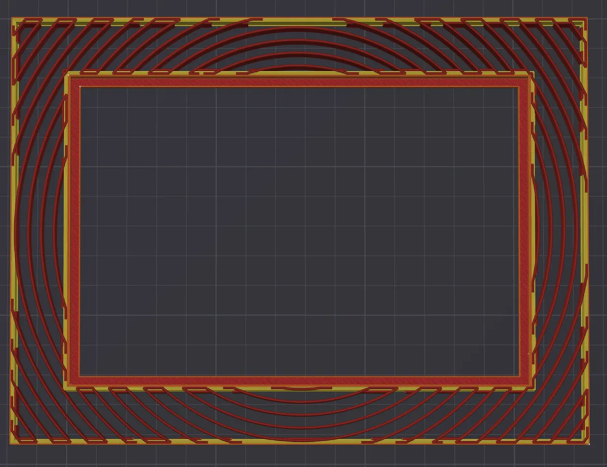Infill Pattern Picture Frames - Free 3D Print Model - MakerWorld