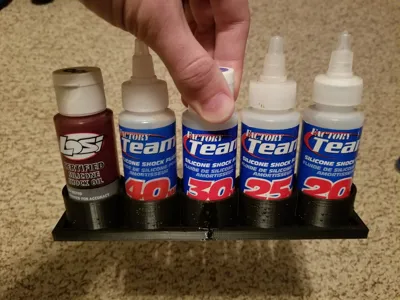 RC Car Shock Oil Holders by Stevengineer.ing - MakerWorld