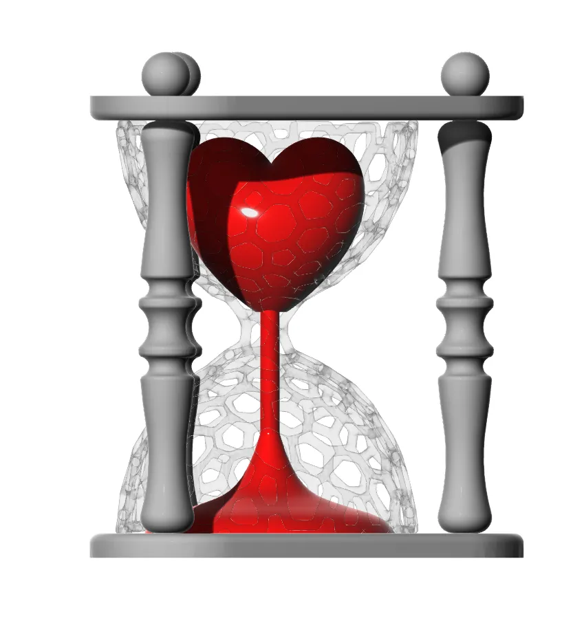 Love Hourglass by hoytdefiant - MakerWorld