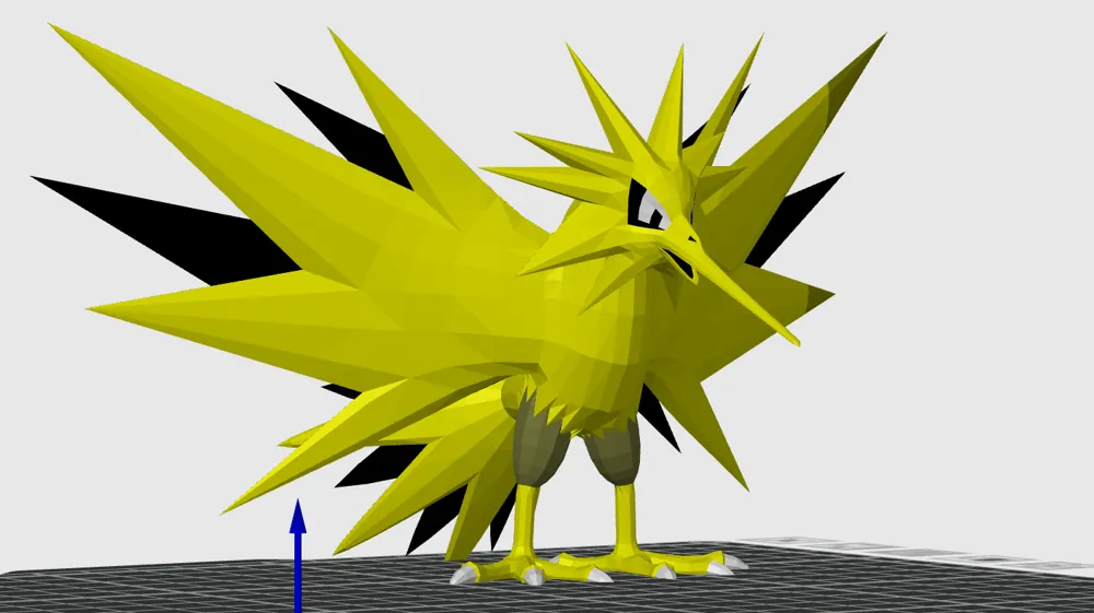 Multicolor Zapdos 4 colors Pokémon Remixed by Lucky boi - MakerWorld