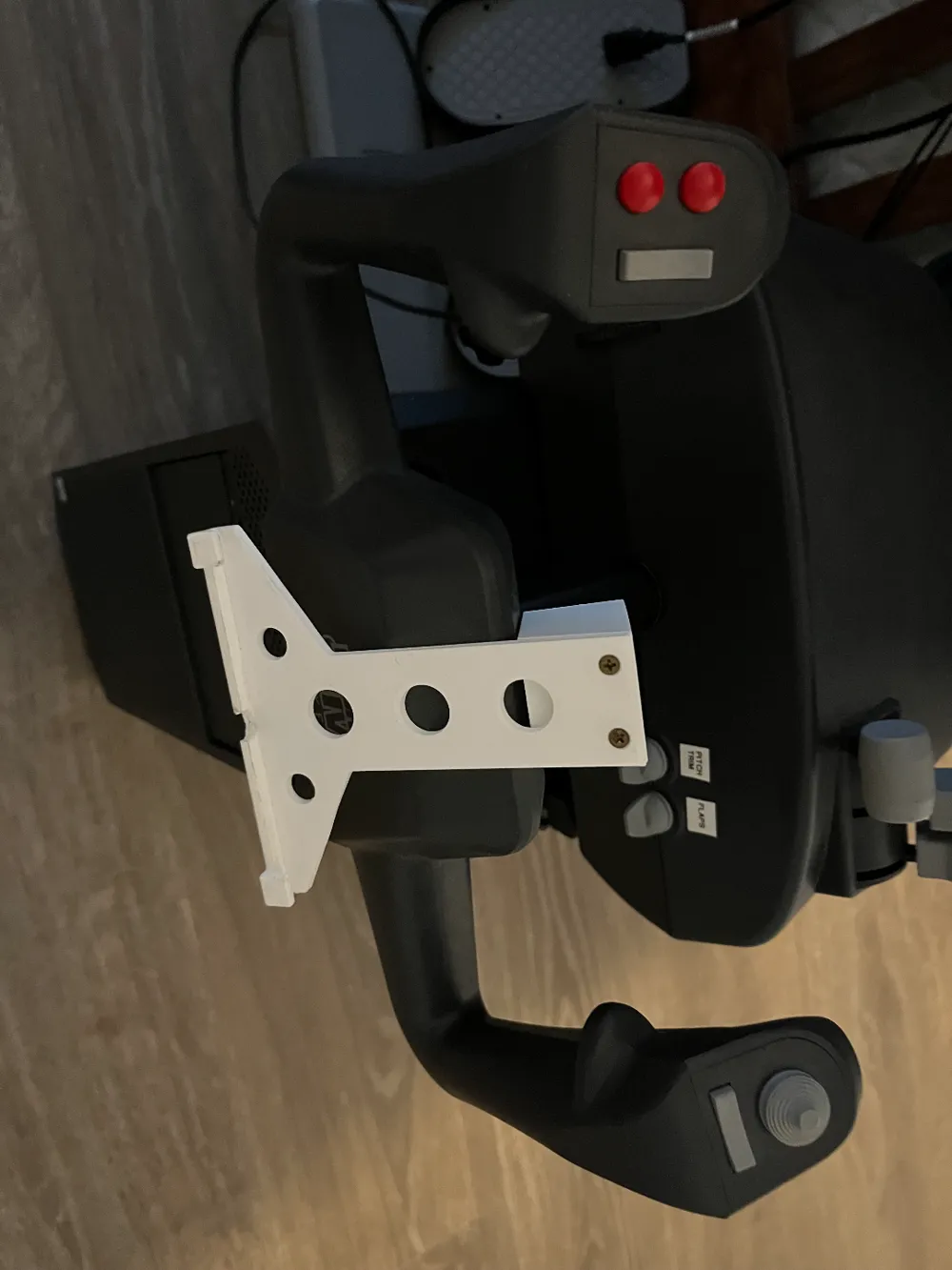 iPad mini mount for flight simulator yoke by Chad - MakerWorld