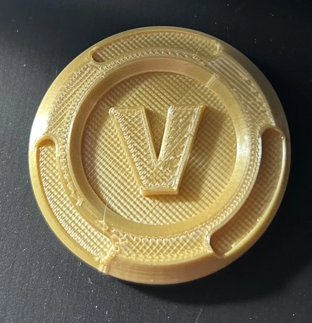 V buck Coin, single extruder/multi-color design by RocketEngineerByDay ...