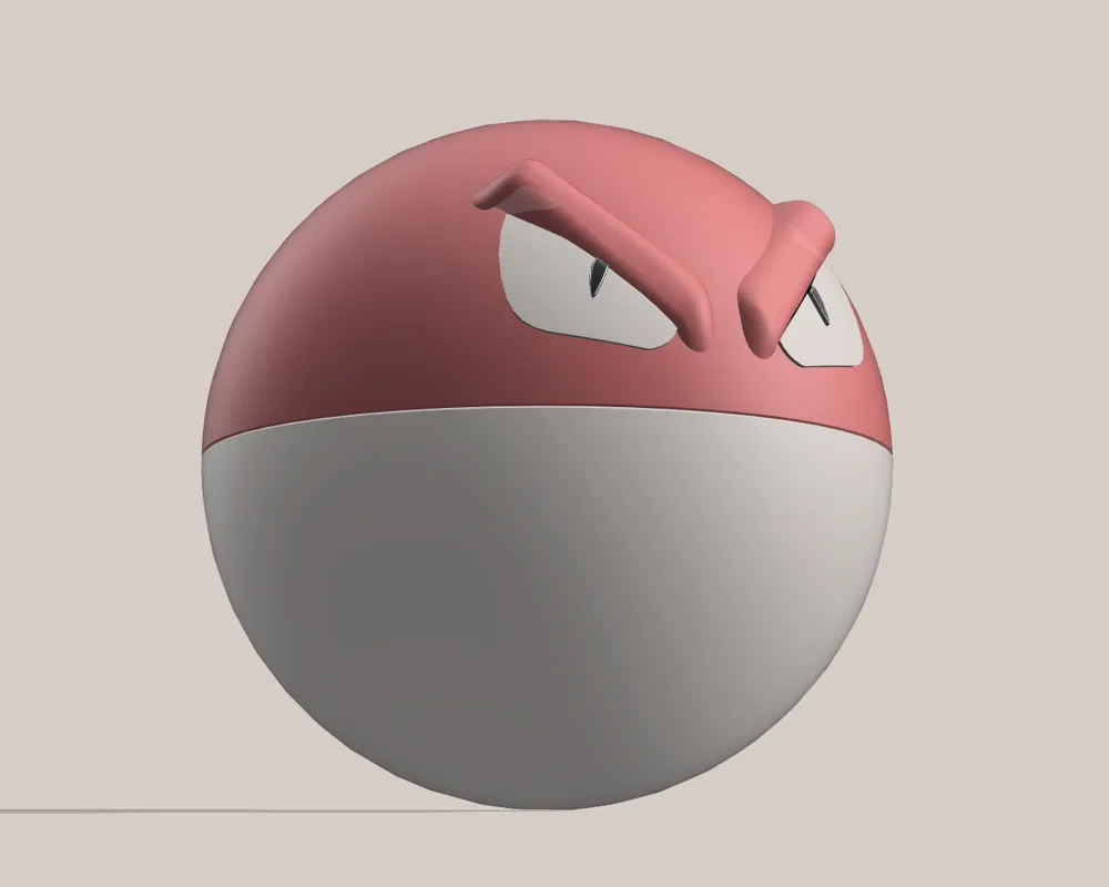 Voltorb/ Voltobal Pokemon by Chipotle - MakerWorld