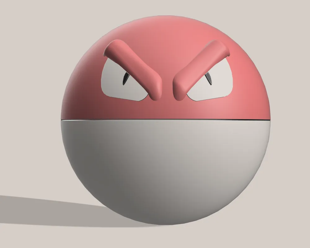 Voltorb/ Voltobal Pokemon by Chipotle - MakerWorld