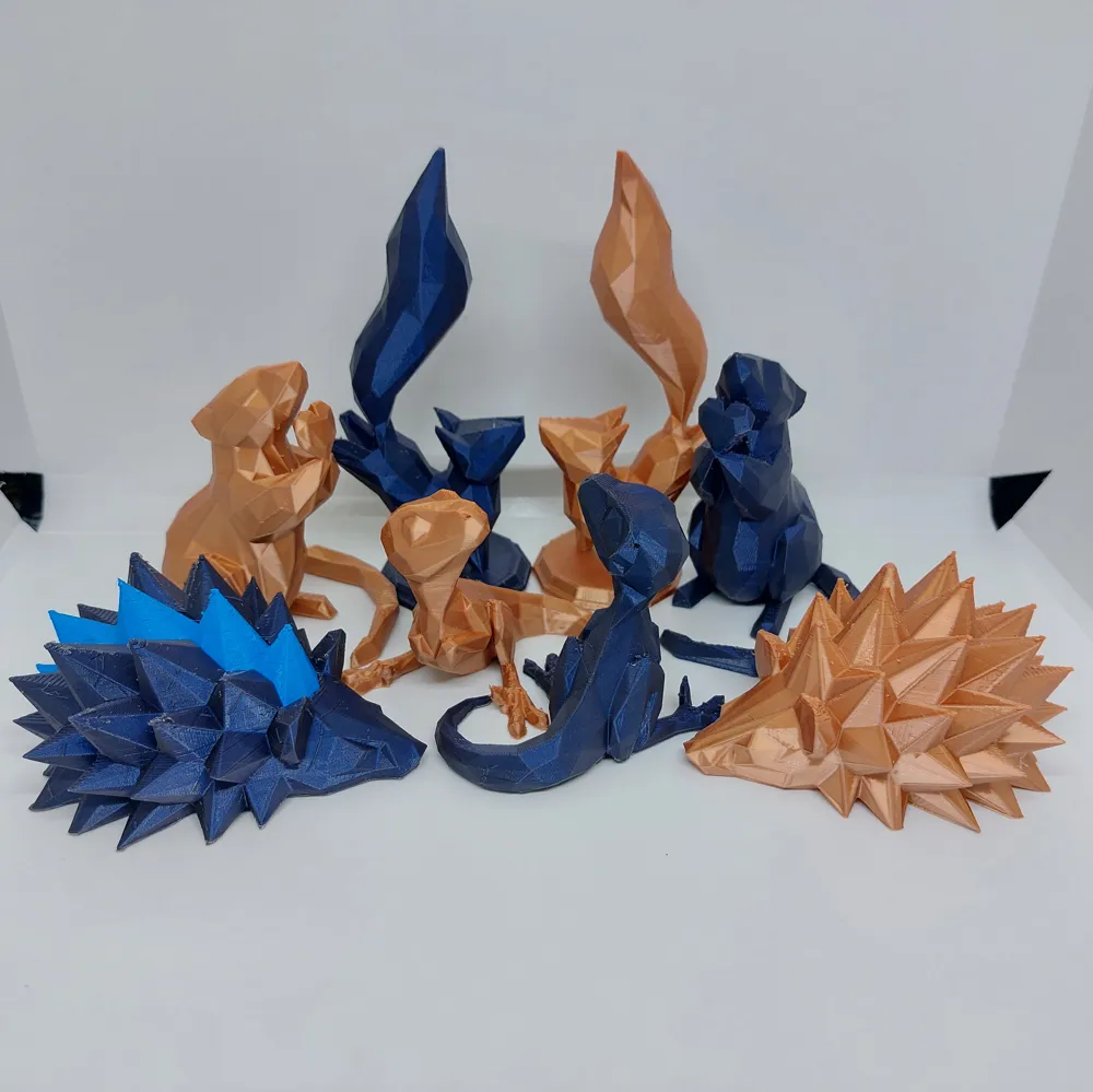 Cute Hedgehog - Low Poly / Supportless by Macroglossum - MakerWorld