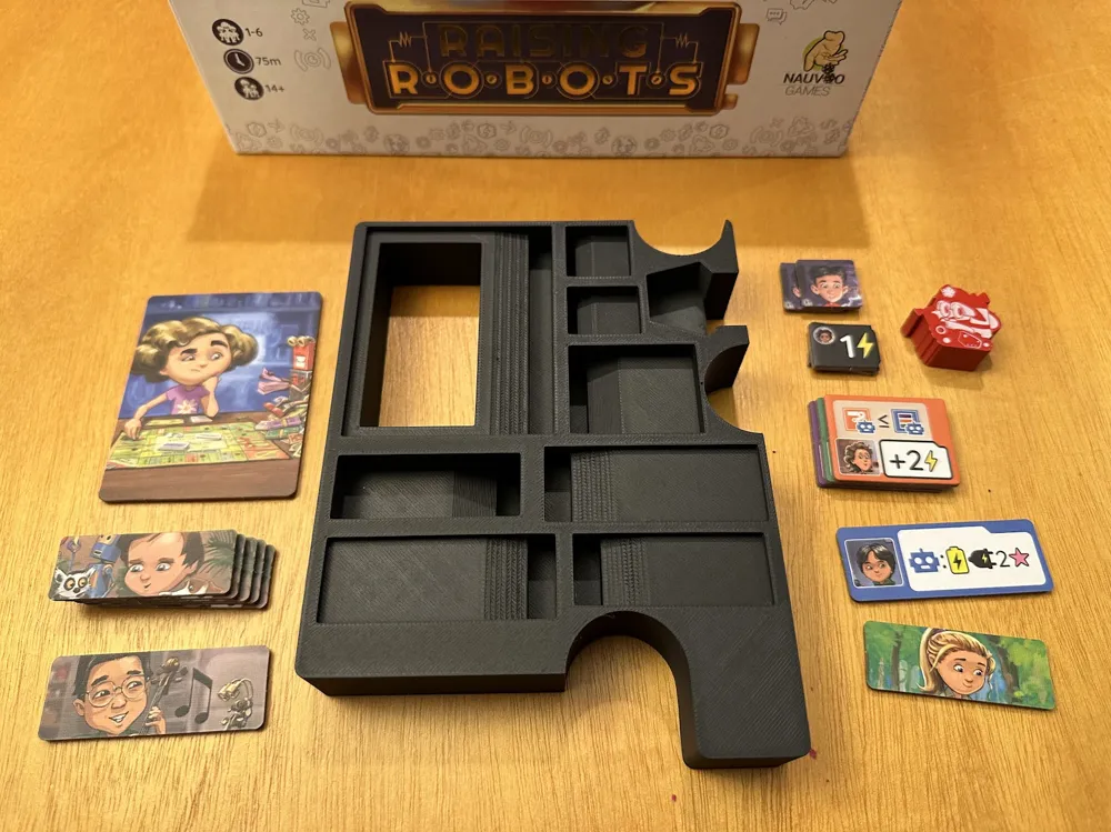 Raising Robots, Deluxe Edition Insert by Hextra - MakerWorld