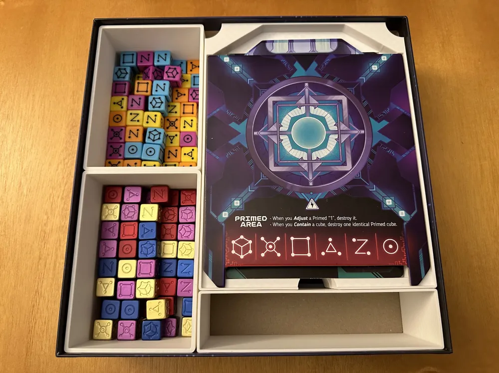 Tesseract board game insert by Hextra - MakerWorld