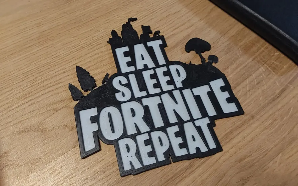Fortnite eat sleep fortnite repeat by Ts3D - MakerWorld