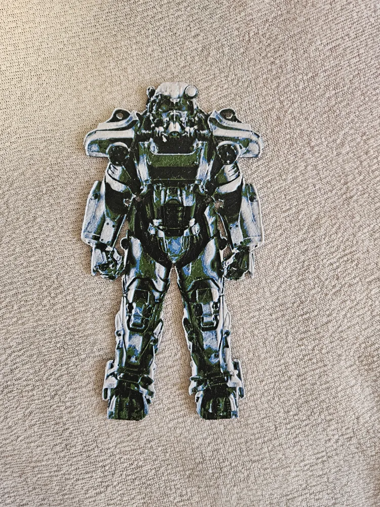 Fallout Power Armor - HueForge by SaguaroMaster - MakerWorld