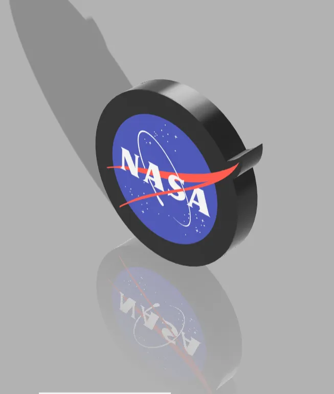 Nasa lightbox by Expressão3D - MakerWorld