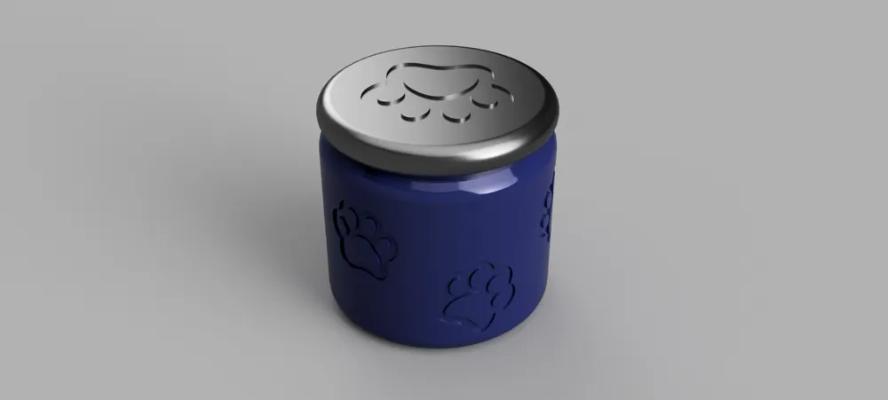 Paw container by Alastor.746 - MakerWorld